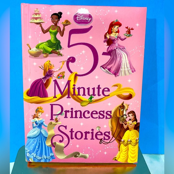 Disney | Toys | Disney Junior Disney Princess 5 Minute Princess Stories ...